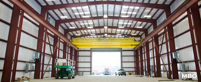 Crane Buildings Designed with Overhead or Monorail Cranes