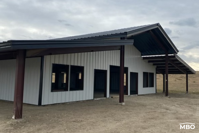 Matching Shop & Steel Barndominium in Elizabeth, Colorado
